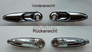 Pair of exterior door handles Fiat 124 Spider 2000 buy spare parts