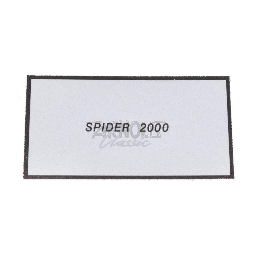 Adhesivo: "Spider 2000 " blanco para protector de correa de ...